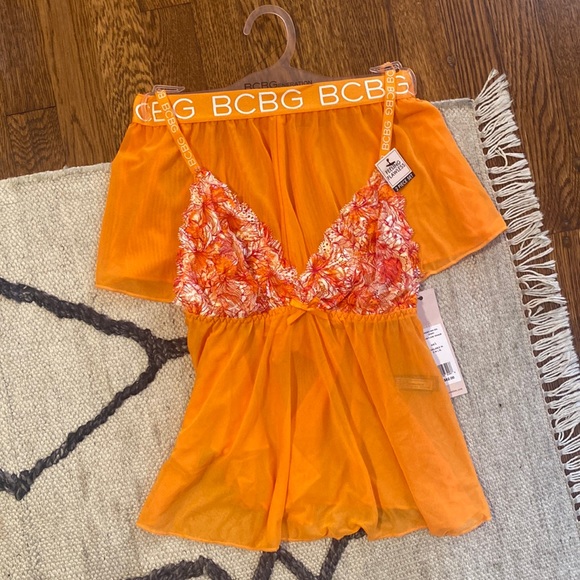 BCBGeneration | Intimates & Sleepwear | Bcbg Mesh Lingerie Set In ...